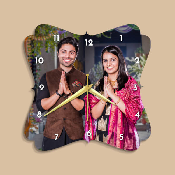 Personalized Acrylic Photo Wall Clocks with your photo printing ...