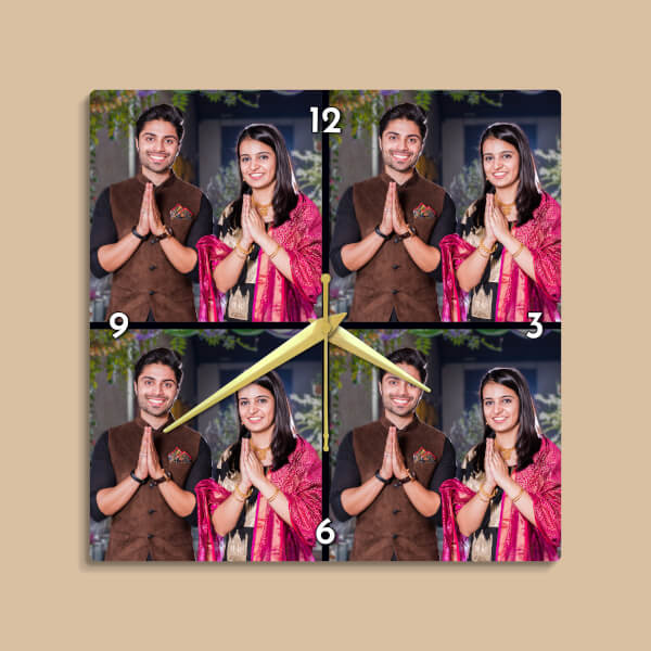 Personalized Acrylic Photo Wall Clocks with your photo printing ...