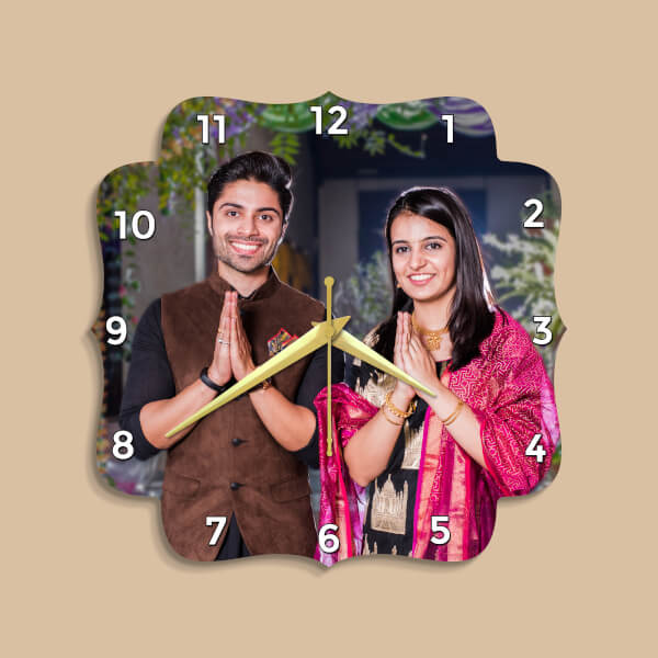 Personalized Acrylic Photo Wall Clocks with your photo printing ...