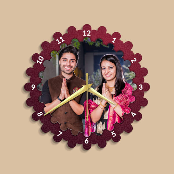 Personalized Acrylic Photo Wall Clocks with your photo printing ...