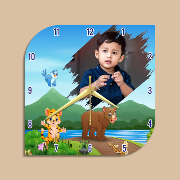 Personalized Acrylic Photo Wall Clocks with your photo printing ...