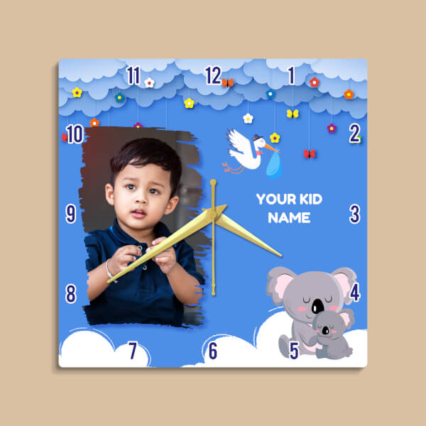 Personalized Acrylic Photo Wall Clocks with your photo printing ...