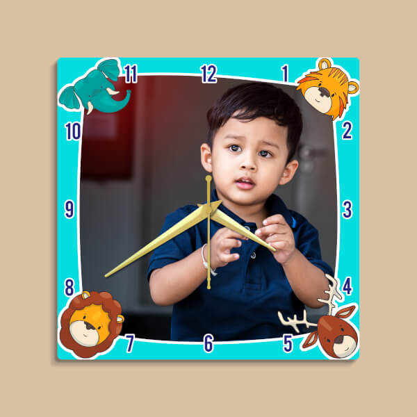 Personalized Acrylic Photo Wall Clocks with your photo printing ...