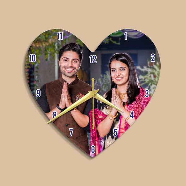 Personalized Acrylic Photo Wall Clocks with your photo printing ...