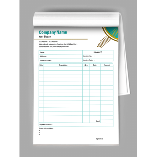 Premium Bill Book Design