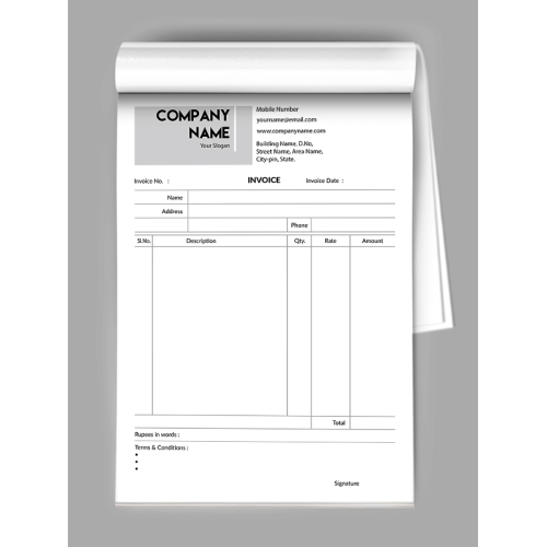 Advocate Bill Book Design