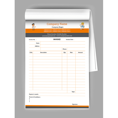 painter Bill Book Design