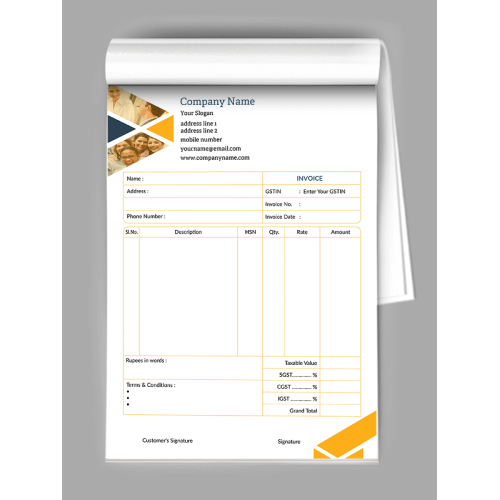 professional Bill Book