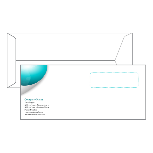 Book Shop Envelope Design