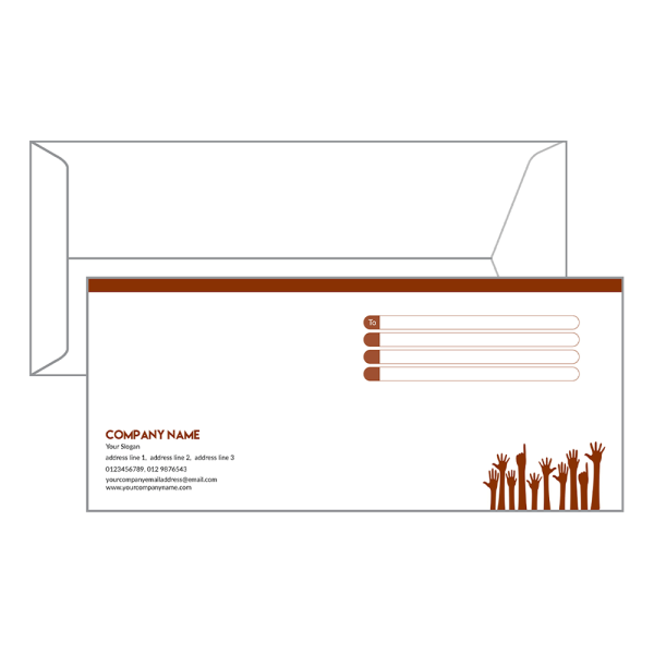 Envelopes Design Printing Online | Custom Envelope Templates