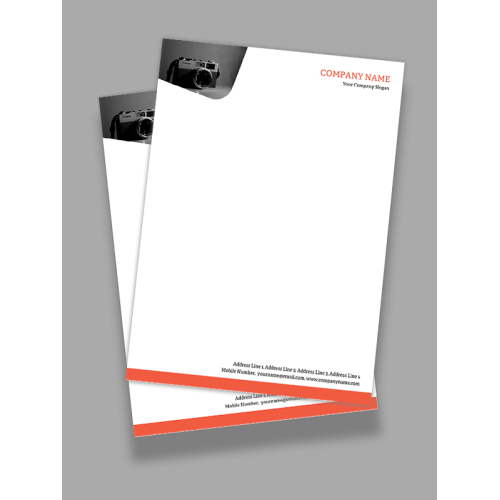 Photography Letterhead Design