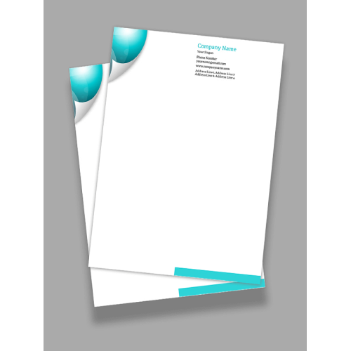 Book Shop Letterhead Design