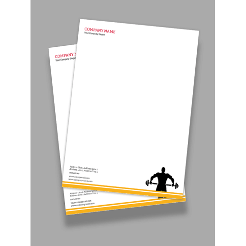 Gym Letterhead