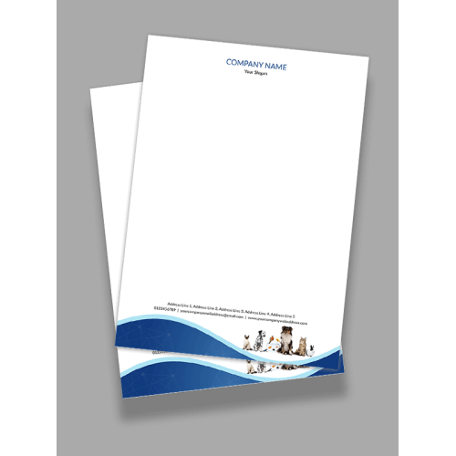 Pet Clinic Letterhead