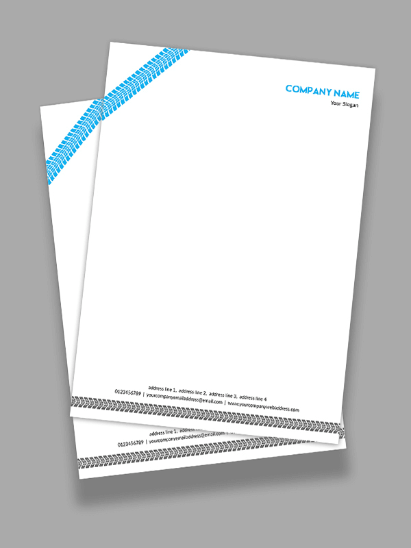 Free Professional Letterheads Template Online Printing @ Low Price