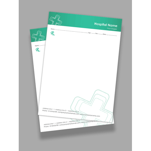 Medical Prescription Pad Design