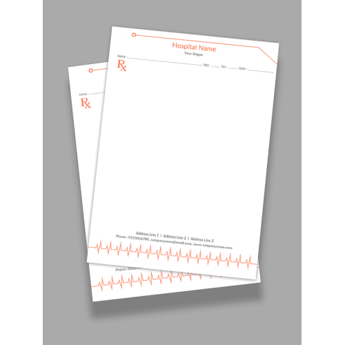 physiotherapy Prescription Pad Design