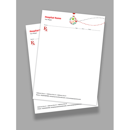 neuro physician Prescription Pad Design