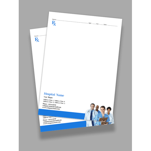 Doctor's Prescription Pad Design