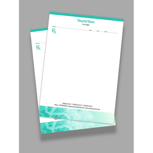 Premium Prescription Pad Design
