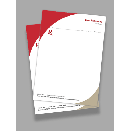 Premium Prescription Pad Design