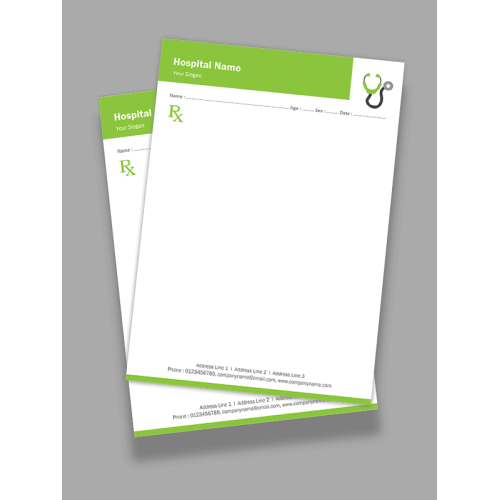 Premium Prescription Pad Design