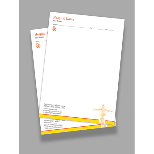 Physiotherapy Prescription Pad Design