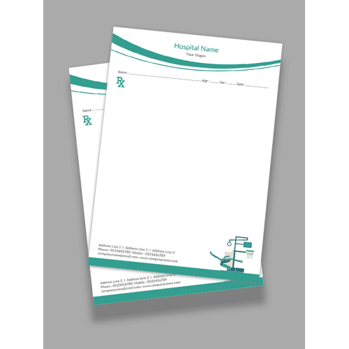 Creative Prescription Pad Design