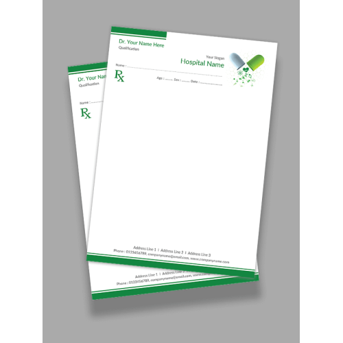 Premium Prescription Pad Design