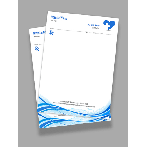 Premium Prescription Pad Design