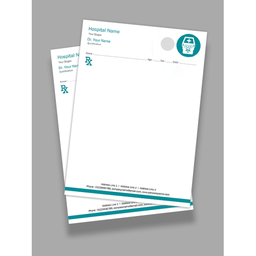 Premium Prescription Pad Design