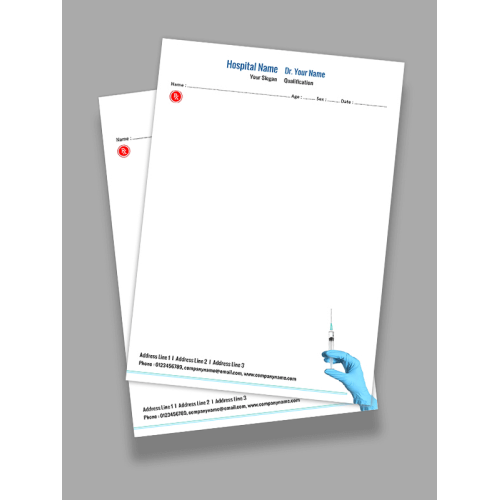 Doctor's Prescription Pad Design