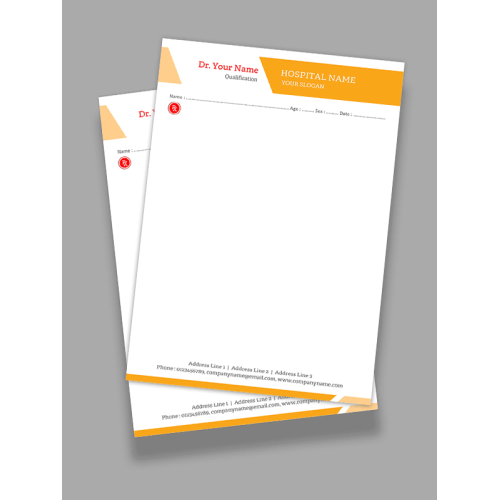 Premium Prescription Pad Design