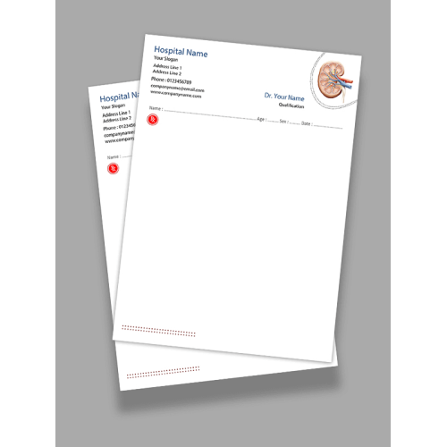 nephrologist Prescription Pad Design