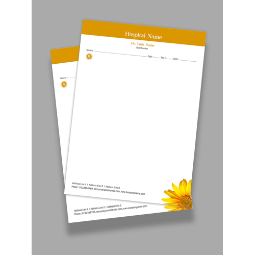Premium Prescription Pad Design