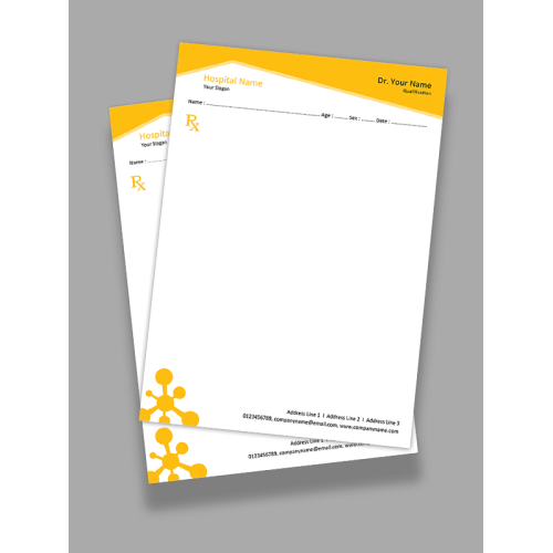 Premium Prescription Pad Design
