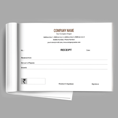 Advocate Receipt Design