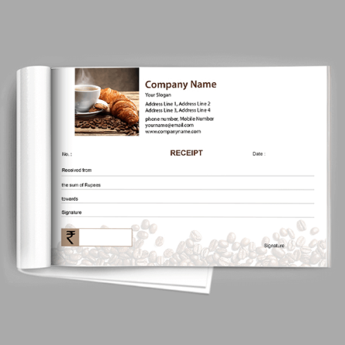 Bakery Receipt Design