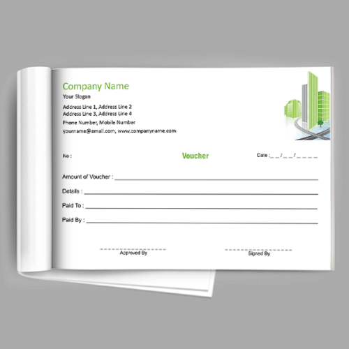 Construction Voucher Design