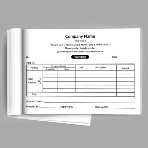 Software Company Voucher Design