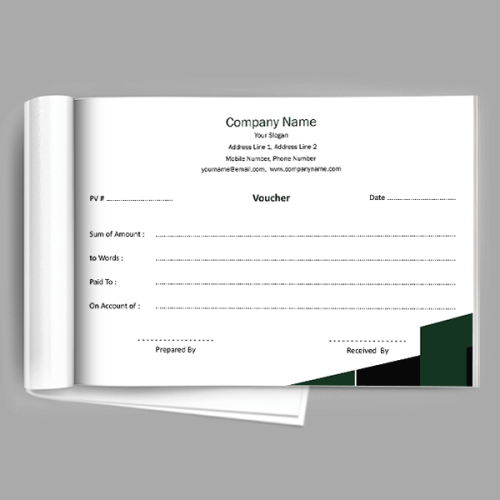 Construction Voucher Book