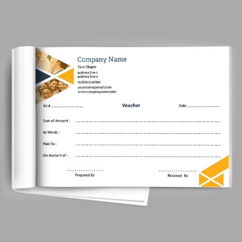 professional Voucher Book