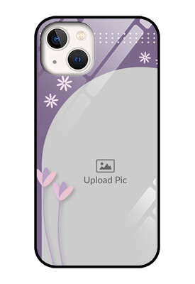iPhone 13 Custom Glass Phone Case with Photo Printing | Personalized ...