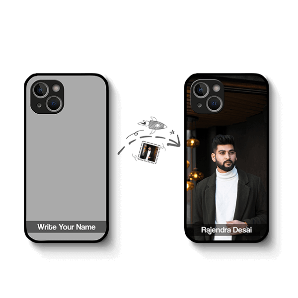 iPhone 14 Plus - Customized Photo Printing on Mobile Back Cover Online