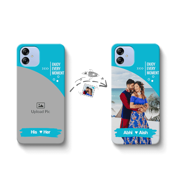Samsung Galaxy A04e - Customized Photo Printing on Mobile Back Cover Online