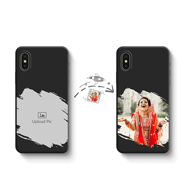 iPhone X - Customized Photo Printing on Mobile Back Cover Online