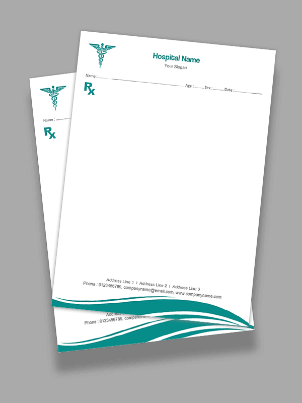 Doctor's Prescription Pad Design
