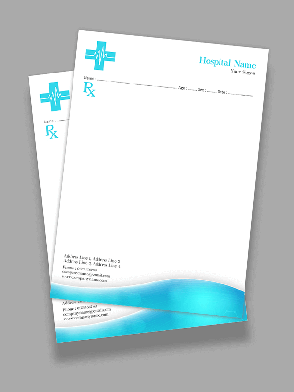 Doctor's Prescription Pad Design