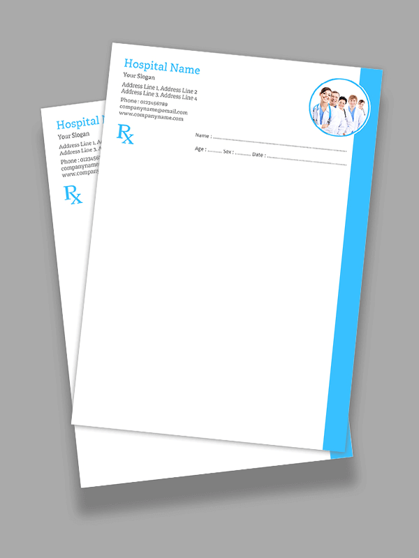 Doctor's Prescription Pad Design