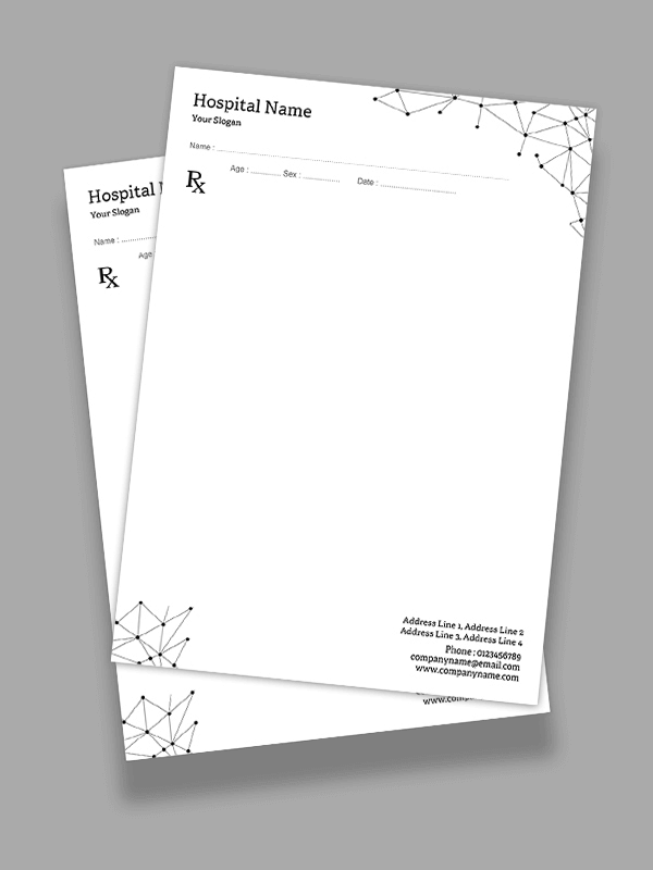 Creative Prescription Pad Design